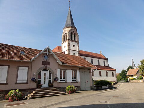 Gerstheim - Commune du Bas-Rhin (67) en Alsace